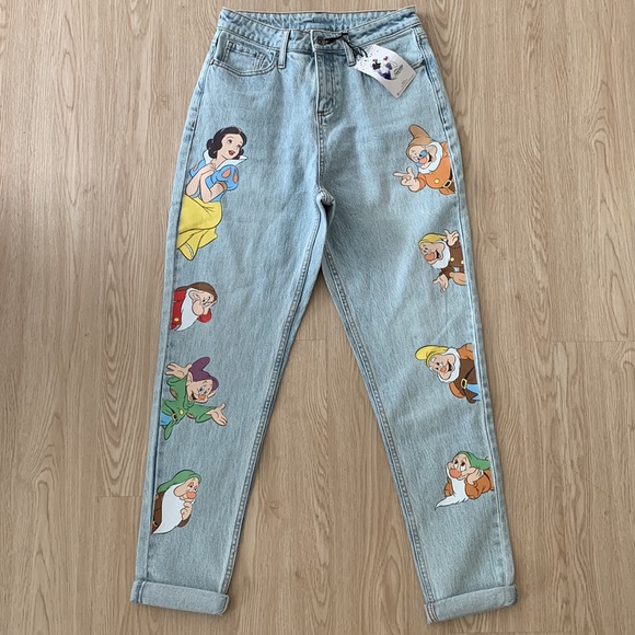 Disney | Jeans | Disney Snow White Seven Dwarf Jeans New | Poshmark